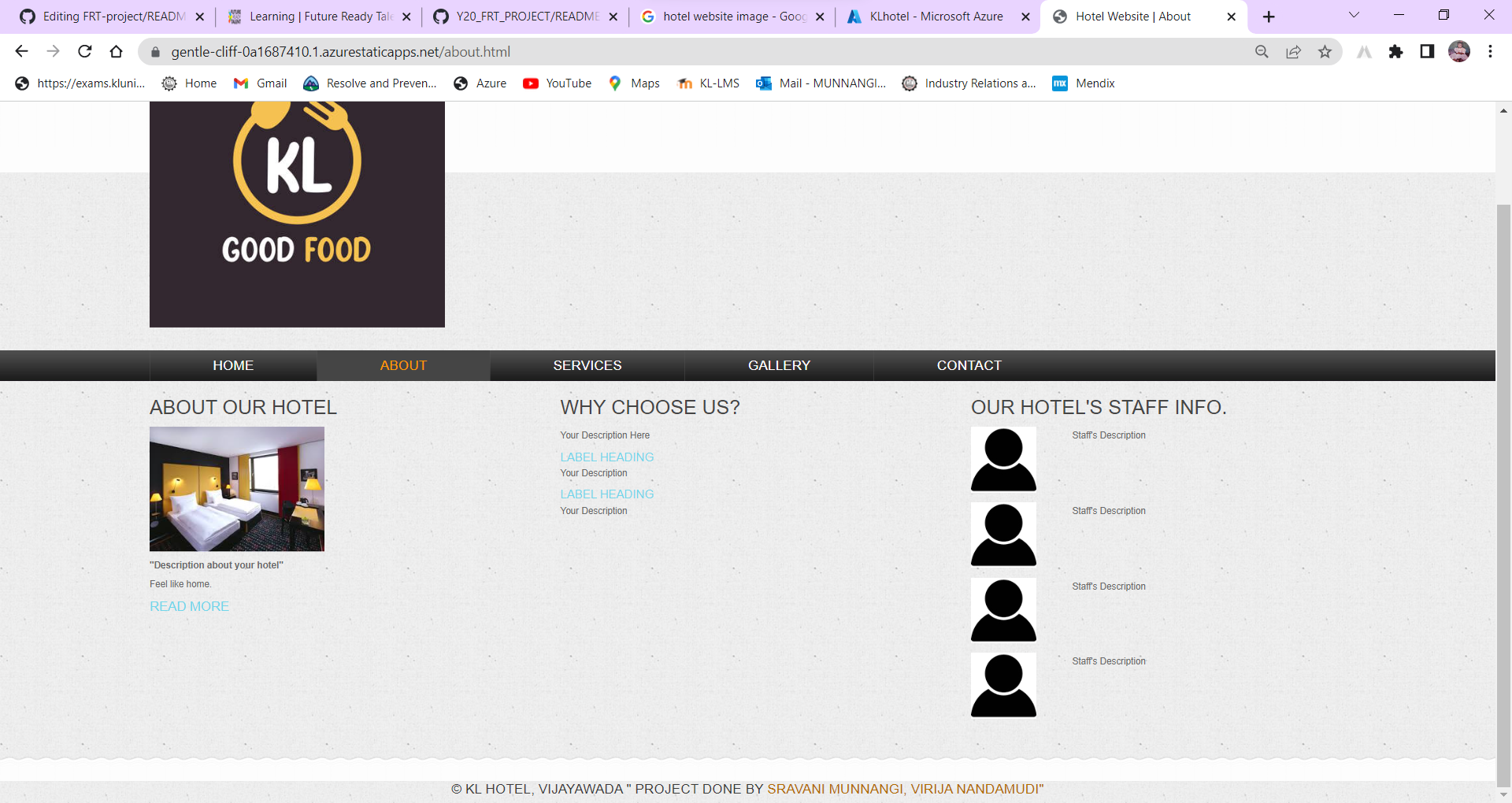 GitHub - MunnangiSravani/FRT-project
