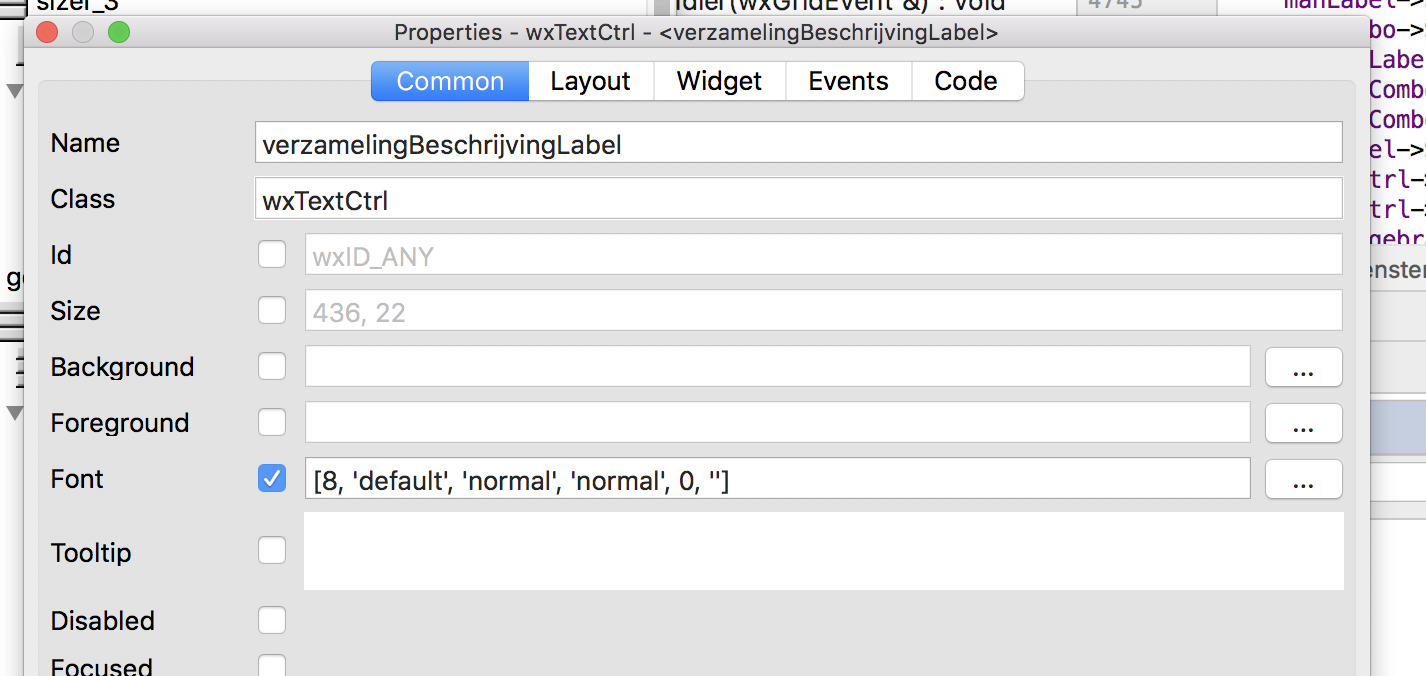 Deprecation warning issued : Constructor 'wxFont' is deprecated : use wxFONT(FAMILY,STYLE,WEIGHT ...