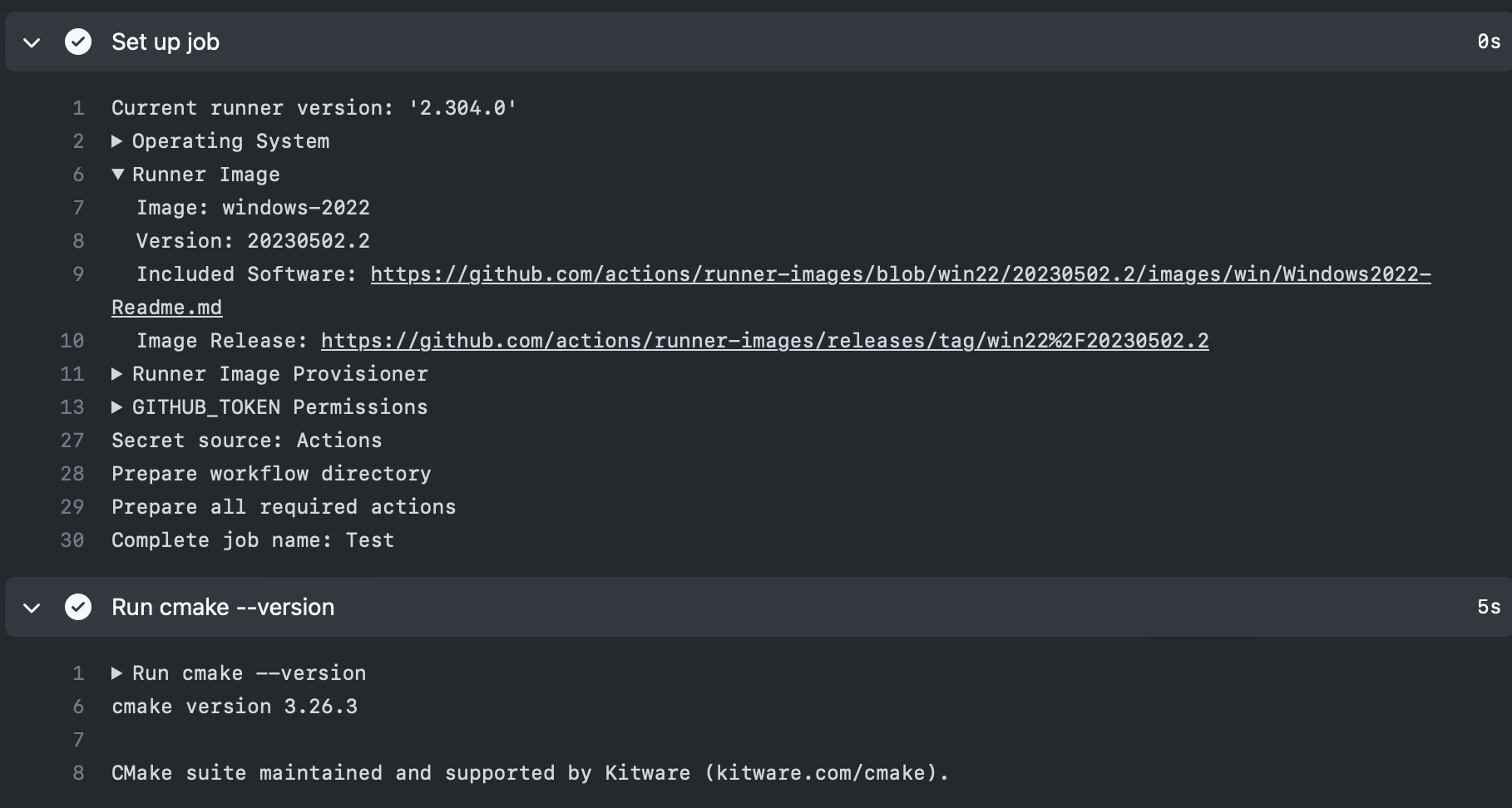 CMake missing from windows-2022 version 20230502.2 · Issue #7533 · actions/runner-images · GitHub