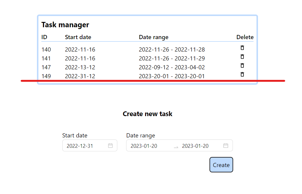 Github Rataysh React To Do With Date