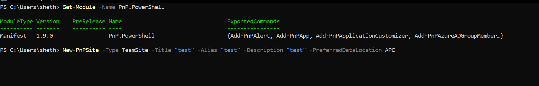 FEATURE] Add PDL to New-PnPSite · Issue #602 · pnp/powershell · GitHub