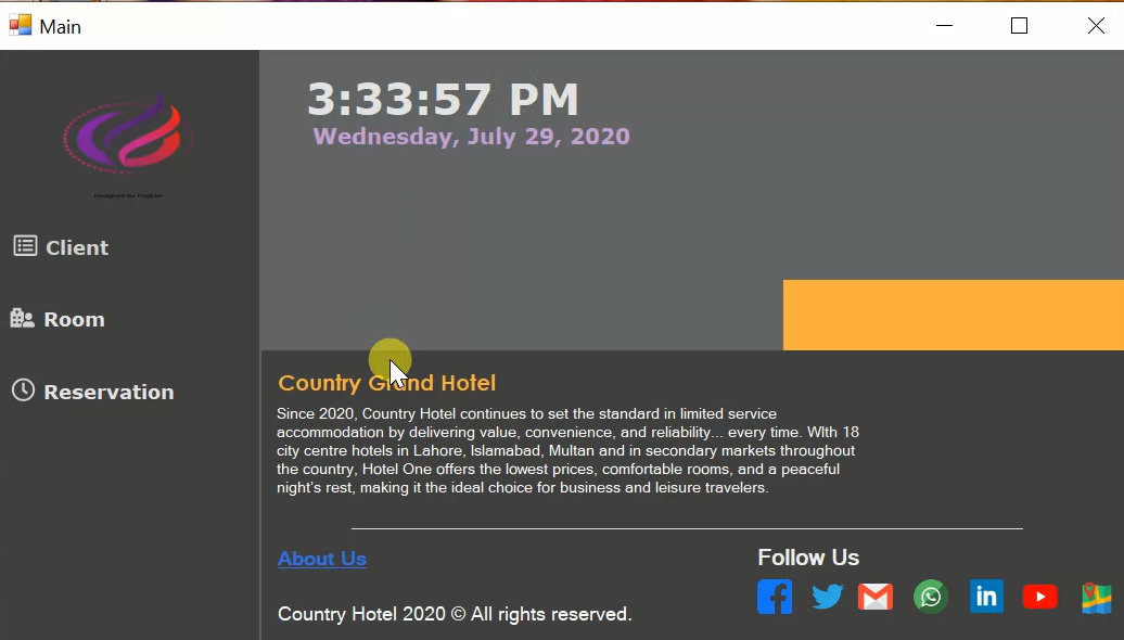 GitHub - WajihaHA61198/Hotel-Management-System: This is mainly Database ...