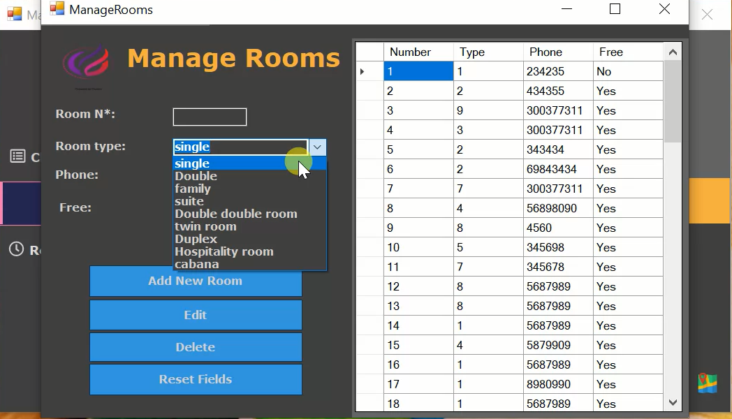 GitHub - WajihaHA61198/Hotel-Management-System: This is mainly Database ...