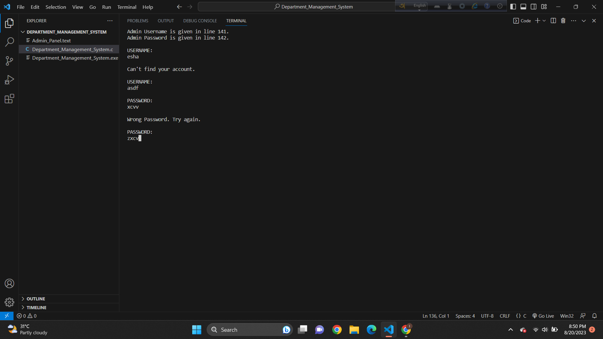 GitHub - IsratTasnimEsha/Department-Management-System