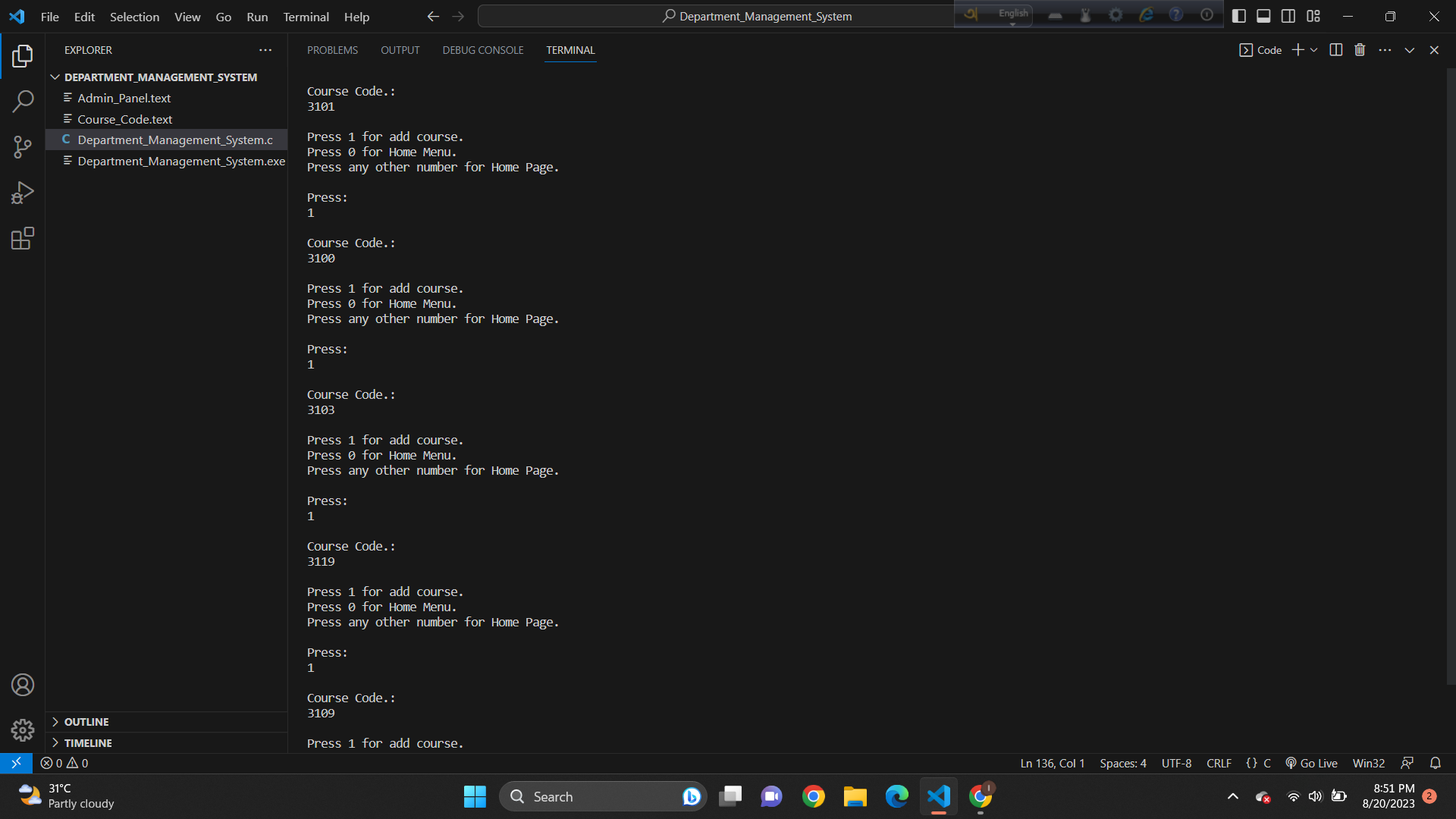 GitHub - IsratTasnimEsha/Department-Management-System