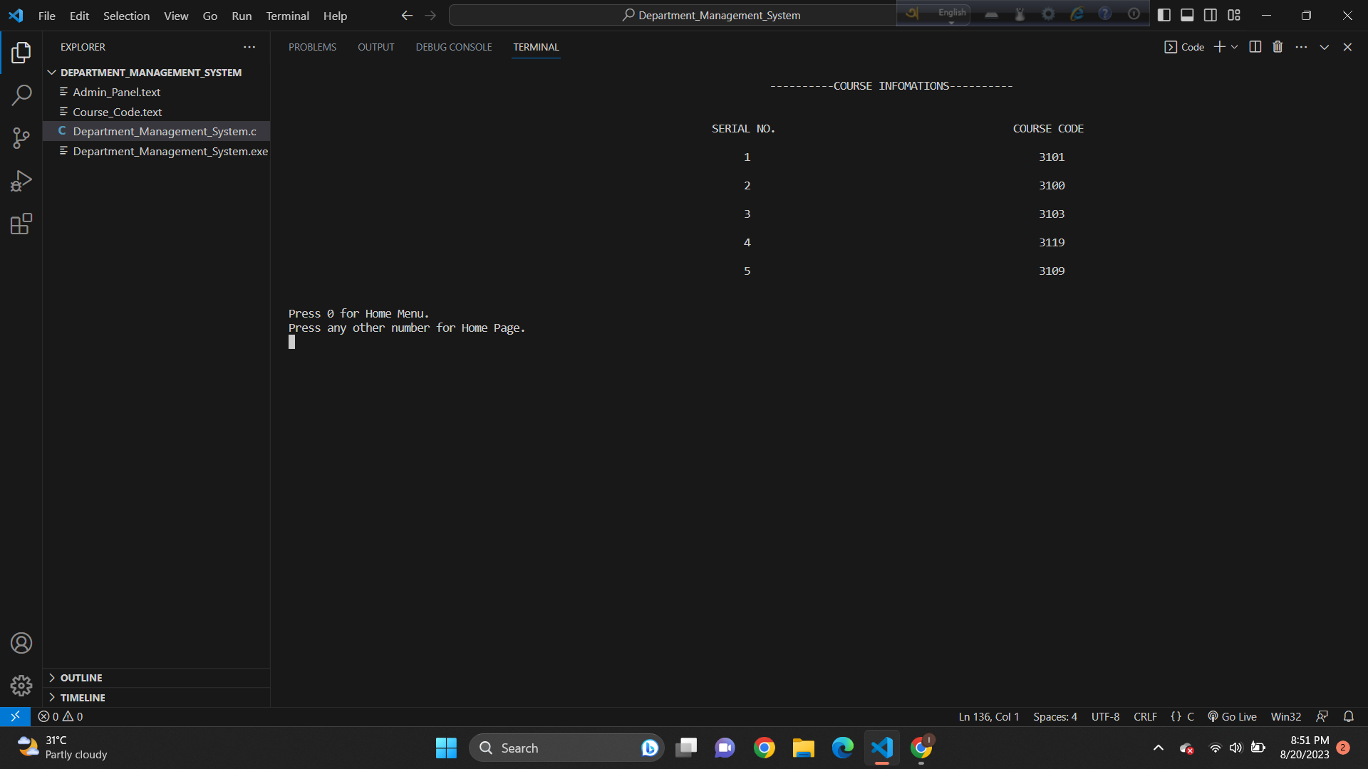 GitHub - IsratTasnimEsha/Department-Management-System