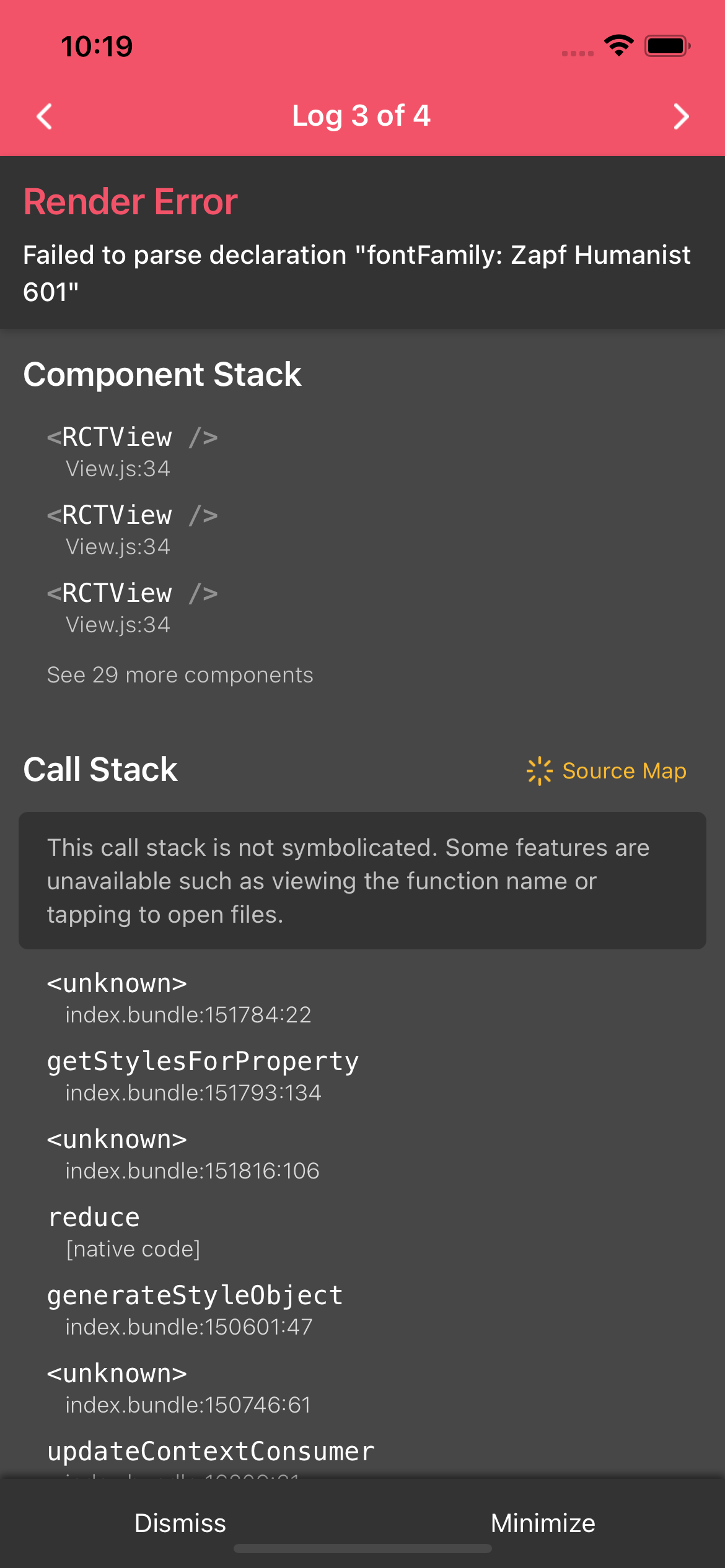 React Native - Failed to parse declaration (Somebody help me?) · Issue #3596 · styled-components ...