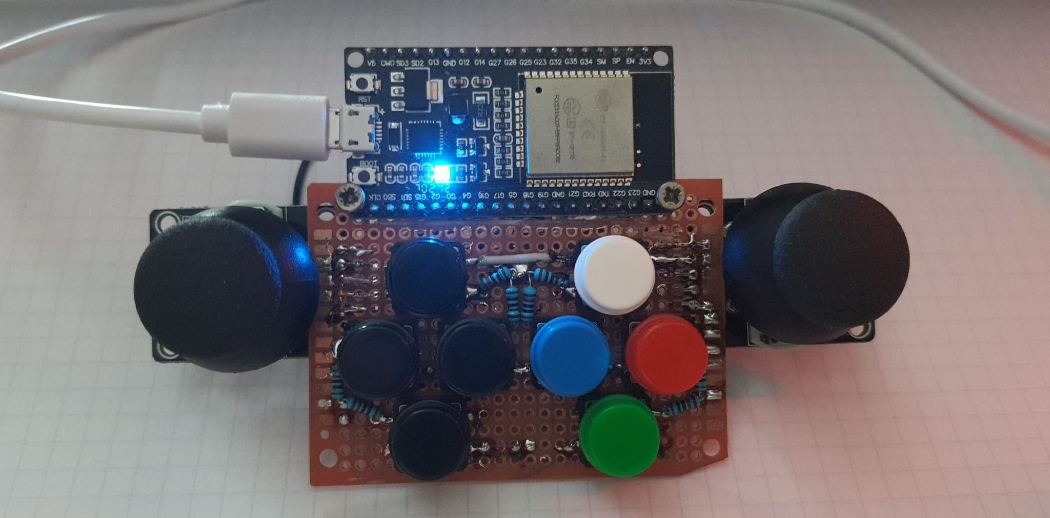 GitHub - PiotrOchal/ESPpad: Use your esp 32 as gamepad