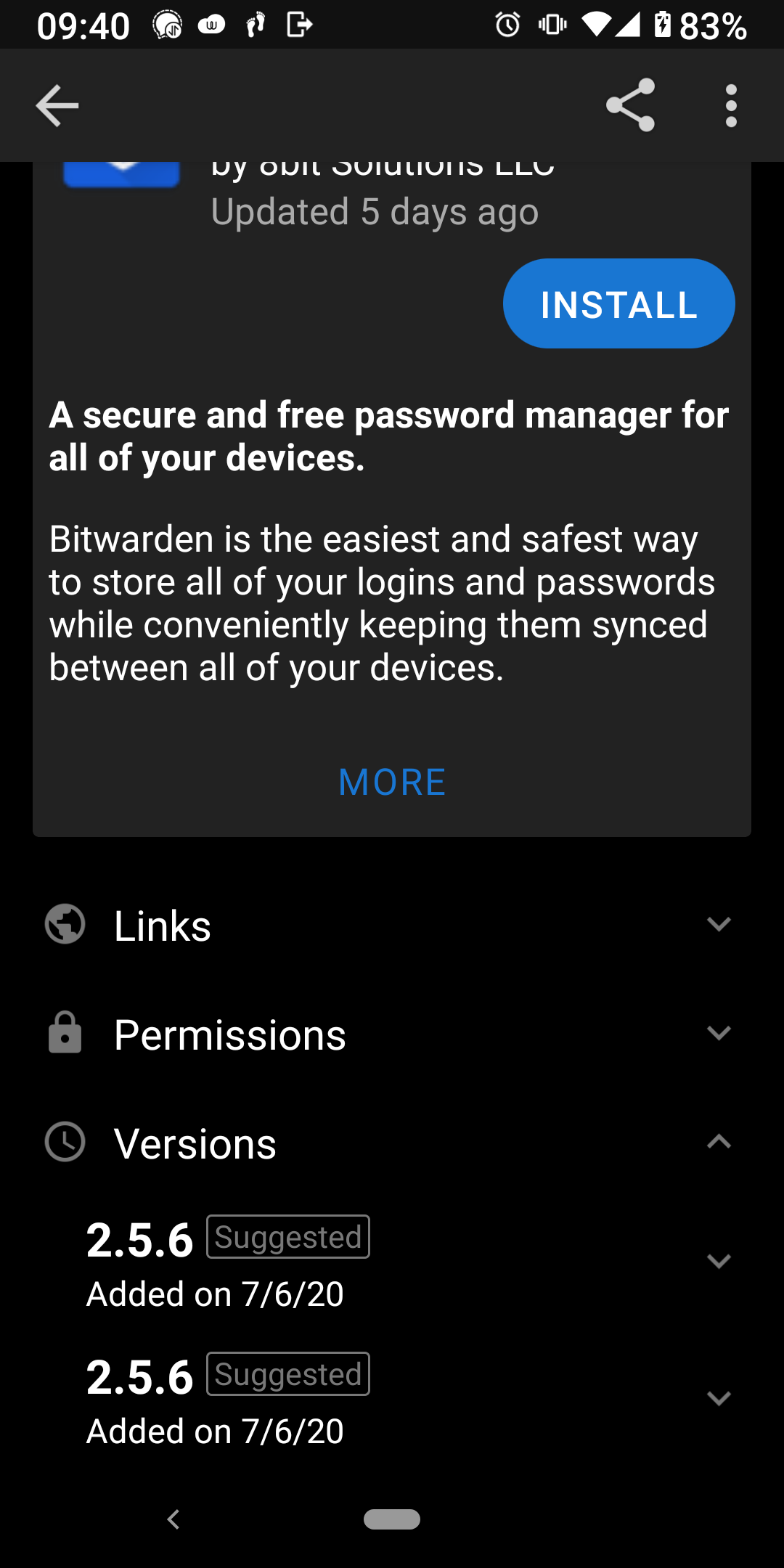 F-Droid repo not being updated · Issue #1007 · bitwarden/mobile · GitHub