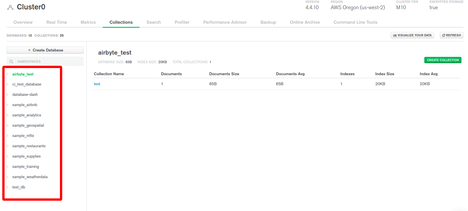 Setup new MongoDb Source doesn't work · Issue #7663 · airbytehq/airbyte · GitHub