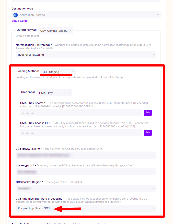 :tada: Add S3 and GCS stagings for Azure Blob Storage destination by andriikorotkov · Pull ...