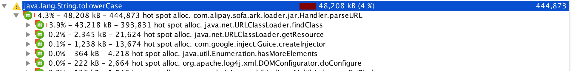 SOFAArk 启动期间 YGC 优化 · Issue #95 · sofastack/sofa-ark · GitHub