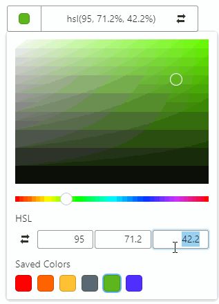 Color Picker: Unexpected values changed on input · Issue #919 · iTwin/iTwinUI · GitHub