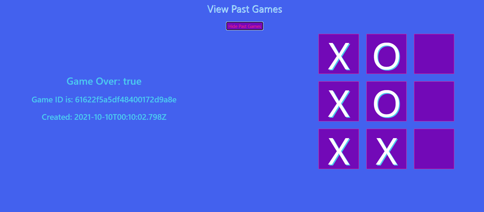 GitHub - cdgrgis/tic-tac-toe-client: Tic-Tac-Toe game set up in an SPA application