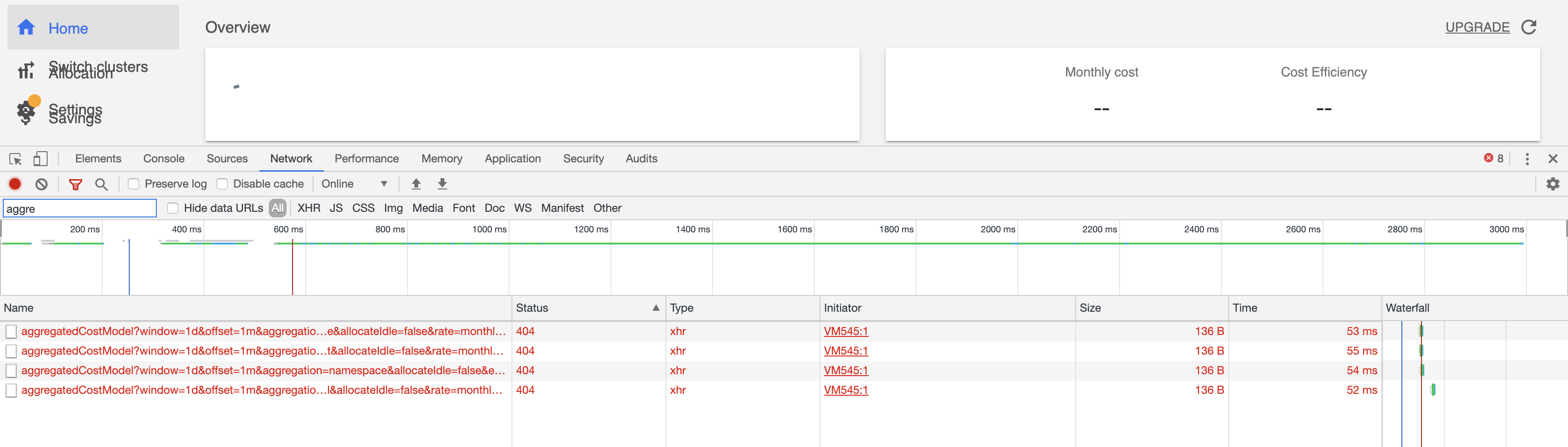 Certain UI elements not loading when they are no PVs in the cluster · Issue #263 · opencost ...