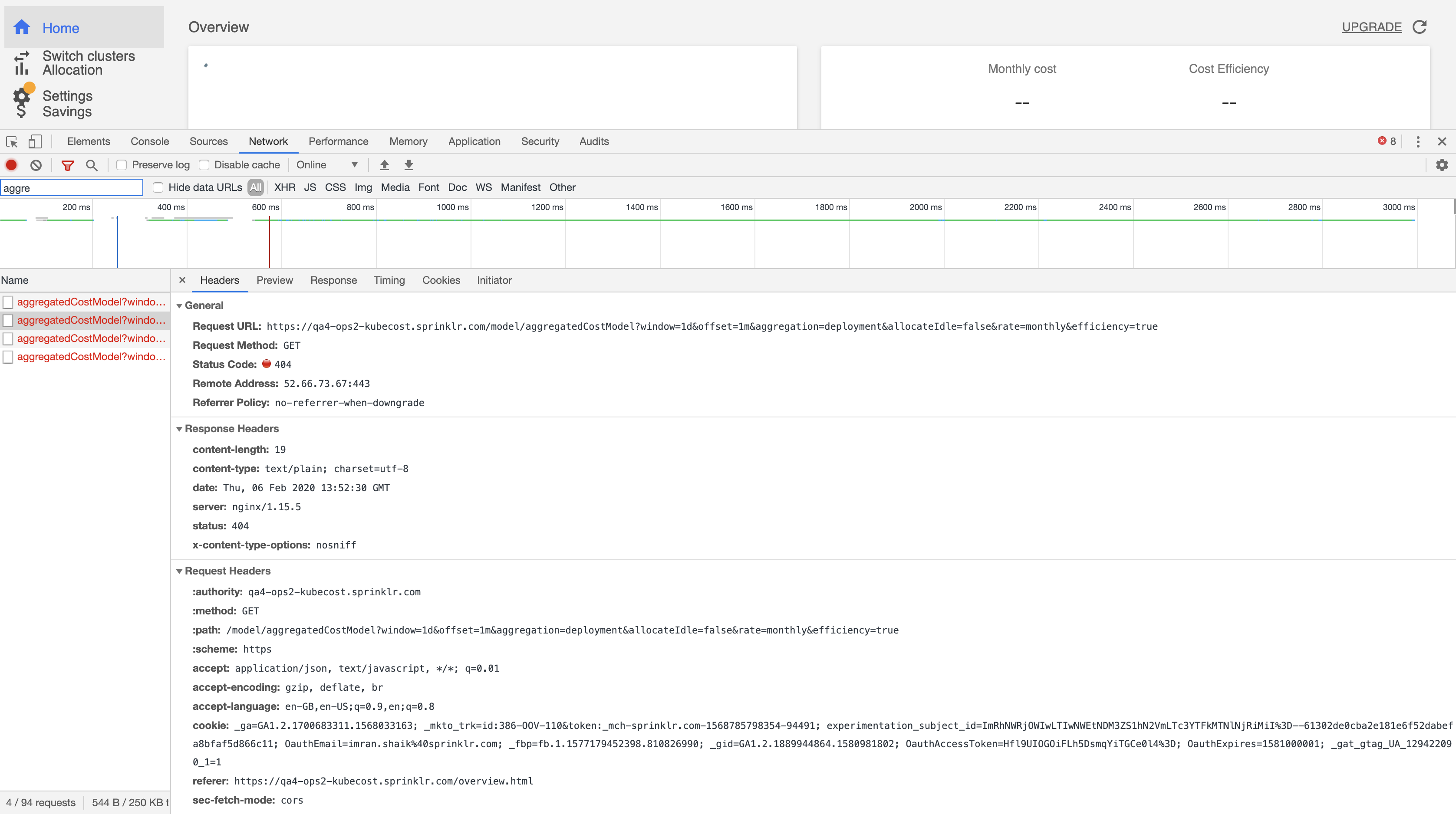Certain UI elements not loading when they are no PVs in the cluster · Issue #263 · opencost ...