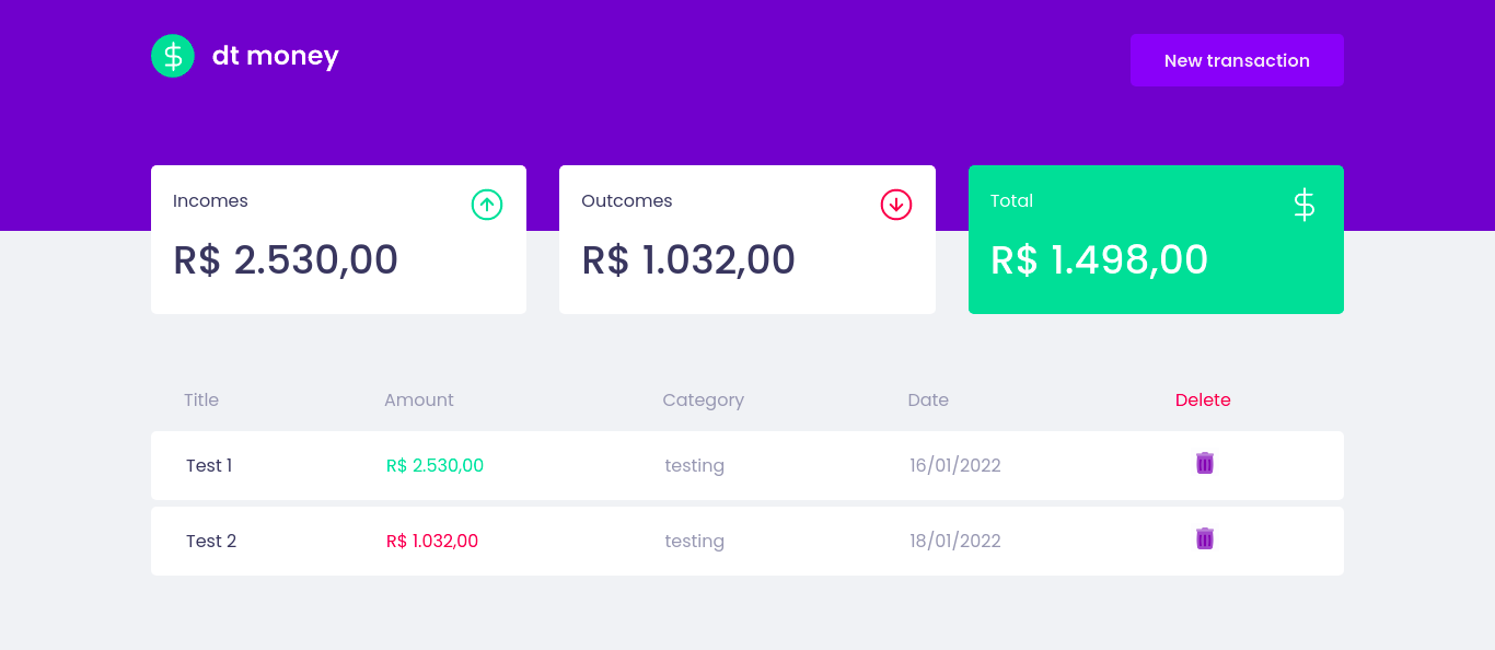GitHub - thaua-engelmann/expanse-tracker: This app, called " dt money ...