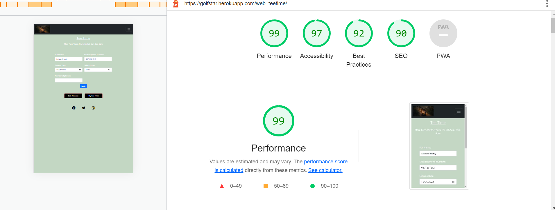GitHub - EdHarty/Golf