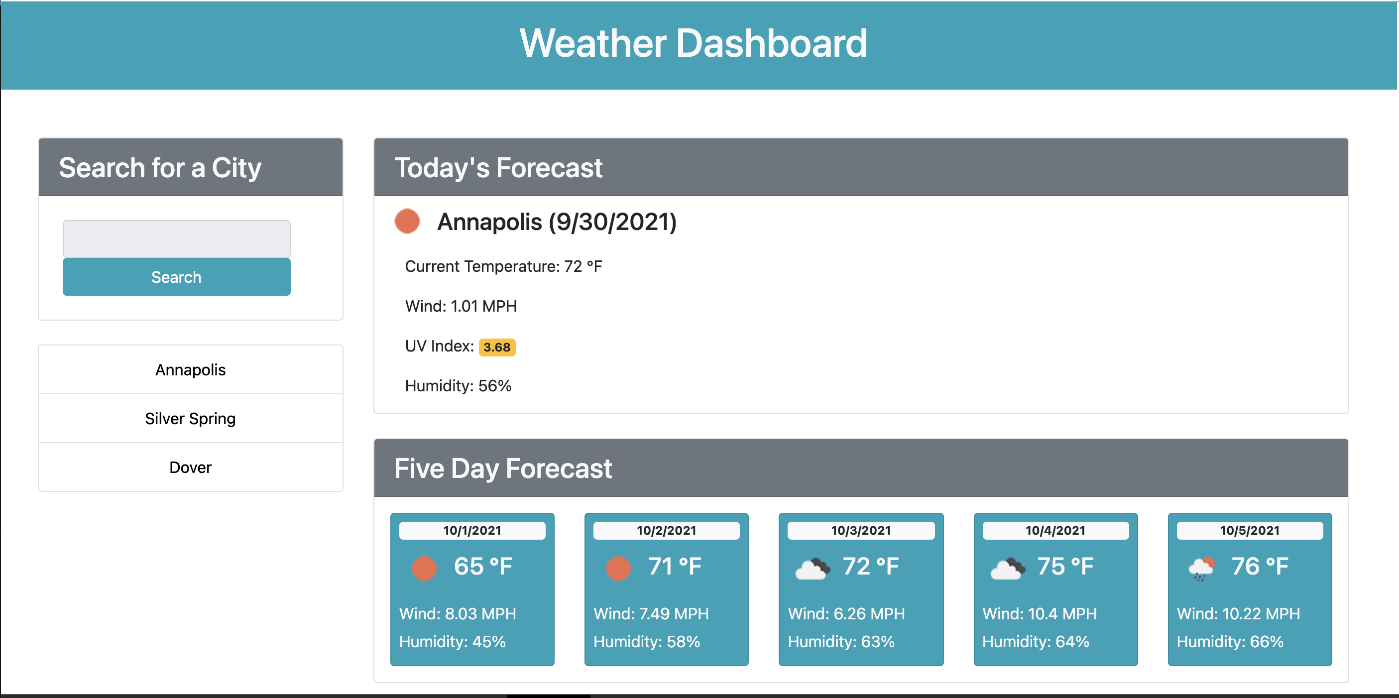 GitHub - jenn-renken/weather-dashboard