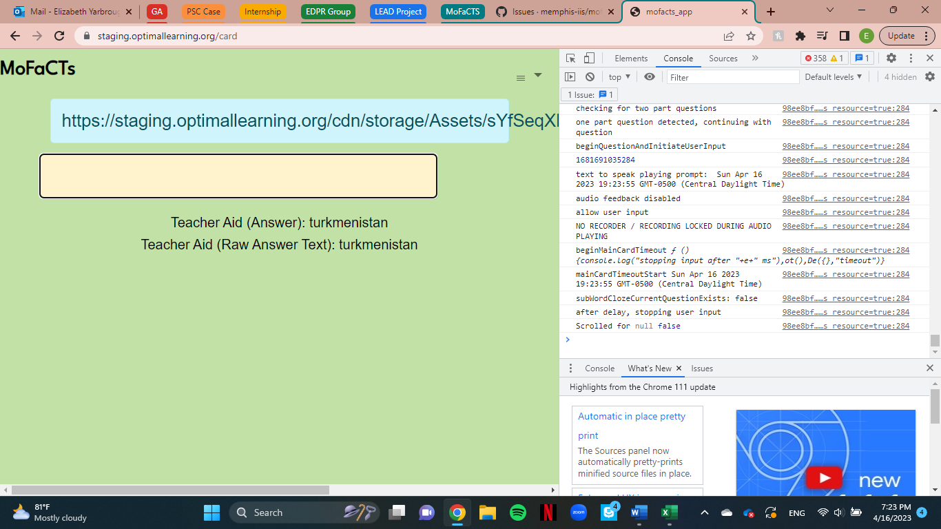 No images for some items, no countdown if gotten wrong · Issue #1111 · memphis-iis/mofacts · GitHub