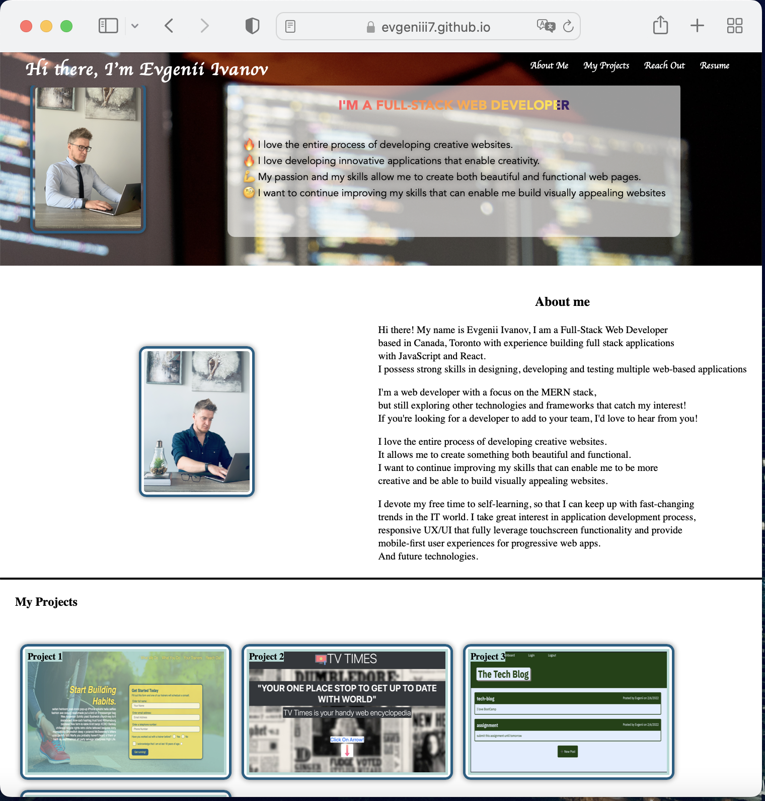 GitHub - EvgeniiI7/02-Professional-portfolio