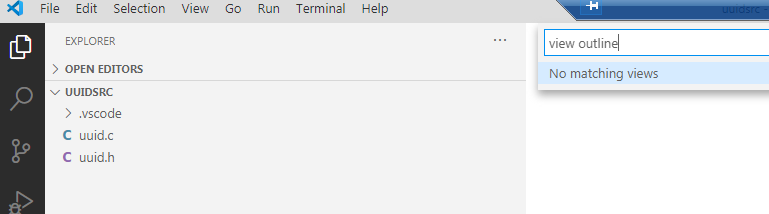 Outline view can not be found in V1.48 · Issue #105137 · microsoft ...