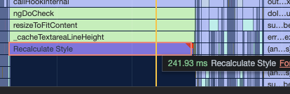 perf(cdkTextareaAutosize): Allow custom LineHeight computation strategies · Issue #24211 ...