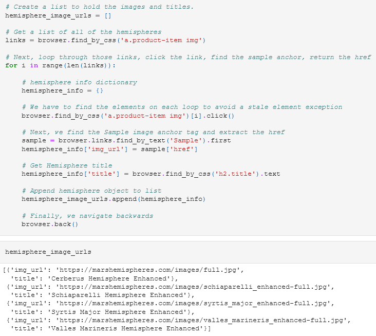 GitHub - jennylynnlong/web-scraping-challenge: Web Scraping homework