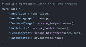 GitHub - jennylynnlong/web-scraping-challenge: Web Scraping homework