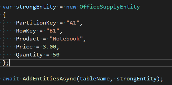 Bug Addentityasync On Tableclient Doesnt Work With Itableentity · Issue 15859 · Azureazure