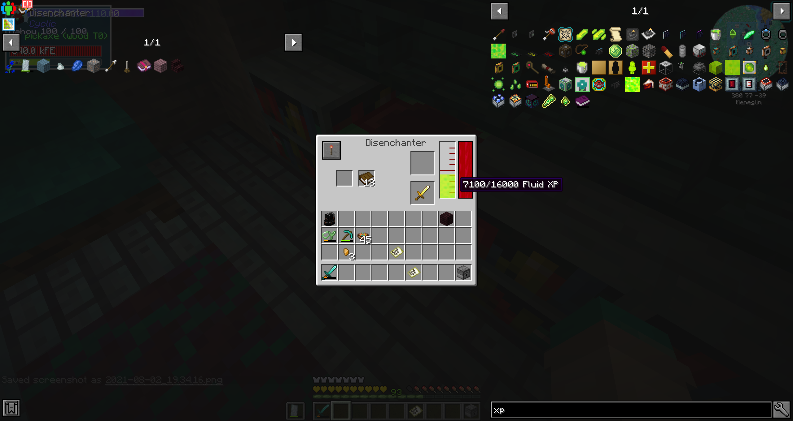 Disenchanter: what am I missing? · Issue #1890 · Lothrazar/Cyclic · GitHub