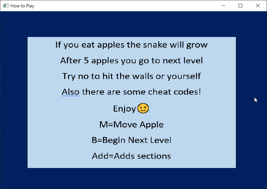 GitHub - AyehZoghi/SnakeGame