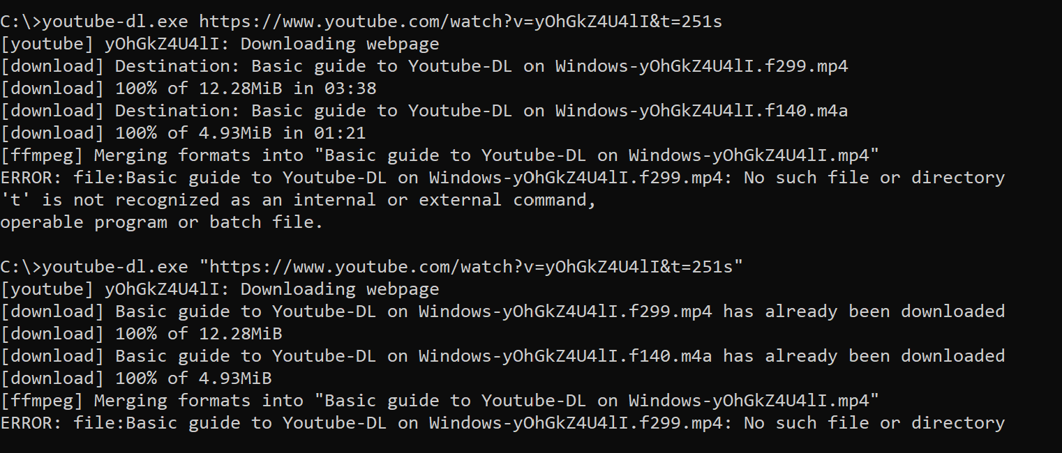 Downloading extremely slow and unsuccessful · Issue #30827 · ytdl-org/youtube-dl · GitHub