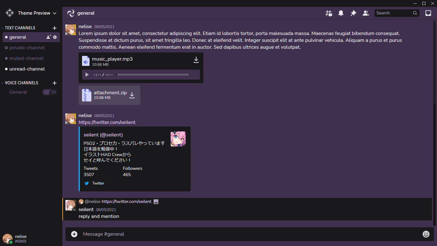 GitHub - seilent/nightcord: Discord theme collections