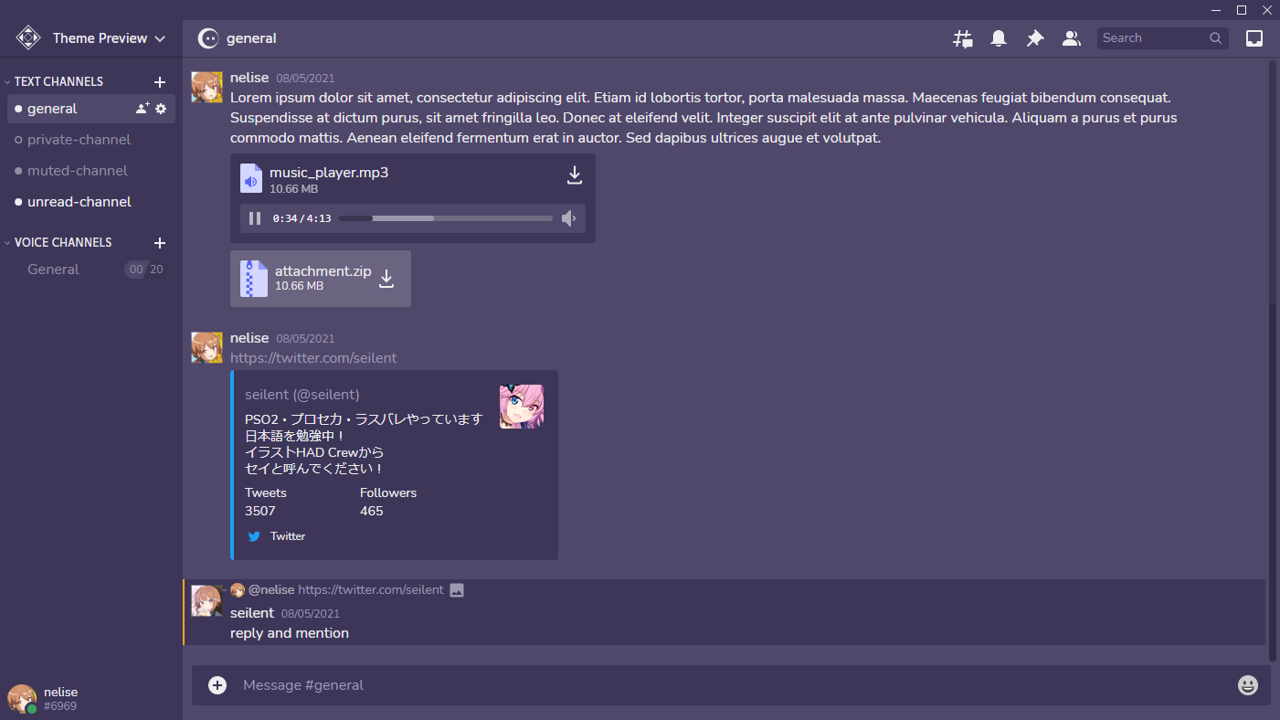 GitHub - seilent/nightcord: Discord theme collections
