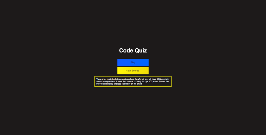 GitHub - beamchristian/codequiz