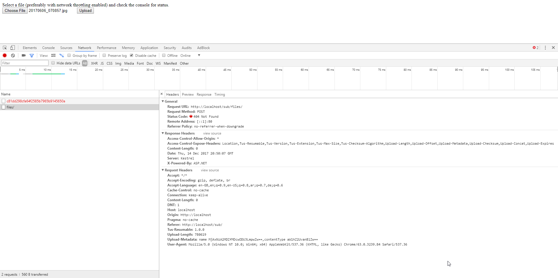 Header location · Issue #40 · tusdotnet/tusdotnet · GitHub