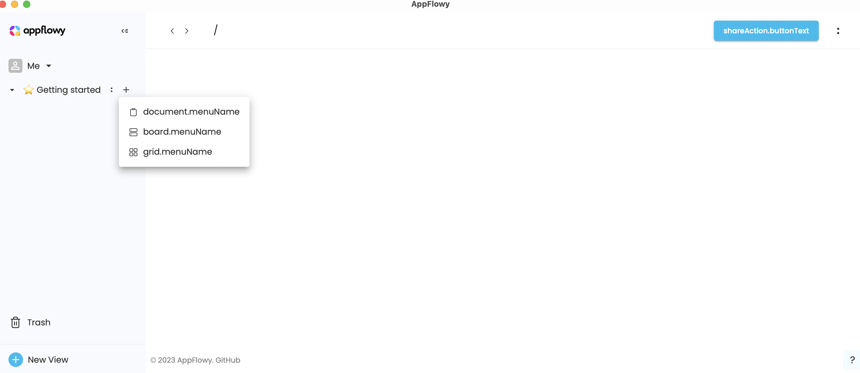 [Bug] translations are not applied · Issue #3001 · AppFlowy-IO/AppFlowy · GitHub