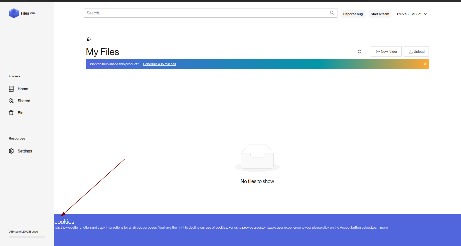 Cookie notification overlapping · Issue #1845 · ChainSafe/ui-monorepo · GitHub