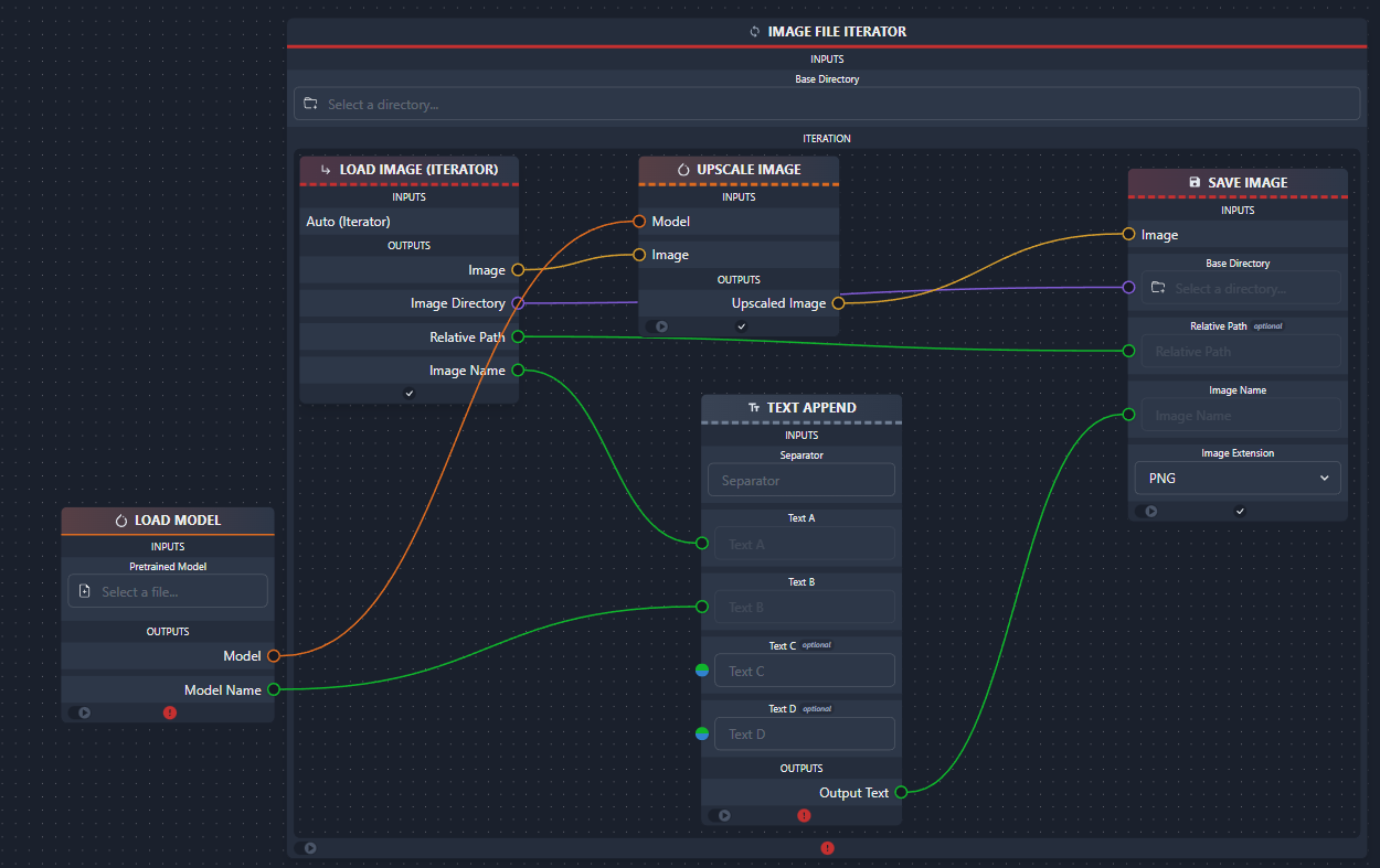Folder iterator missing · Issue #1019 · chaiNNer-org/chaiNNer · GitHub