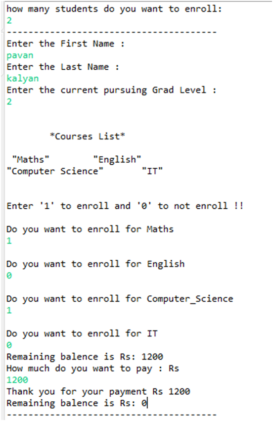 GitHub - pavanvattikala/Student-Course-Management: A pure Java based ...