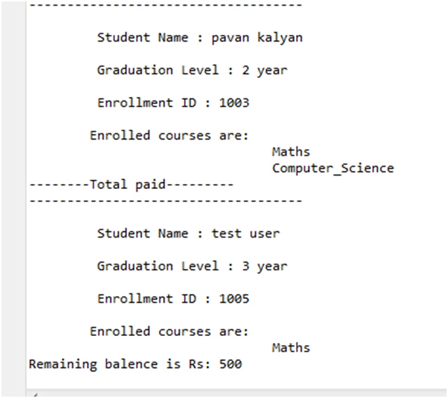 GitHub - pavanvattikala/Student-Course-Management: A pure Java based ...