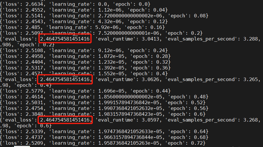 run_sft.sh 的 eval_loss一直不降 都是同一个值 · Issue #31 · shibing624/MedicalGPT · GitHub