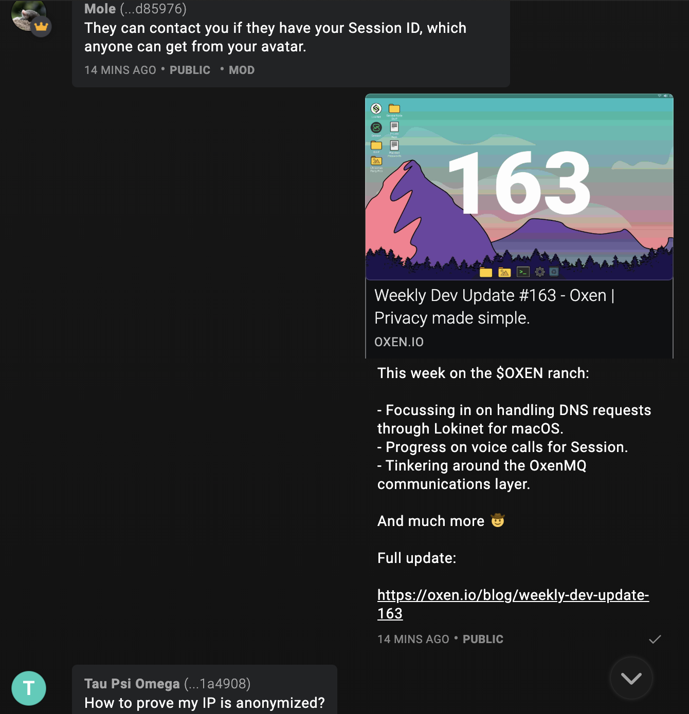 Reply issue · Issue #1766 · oxen-io/session-desktop · GitHub