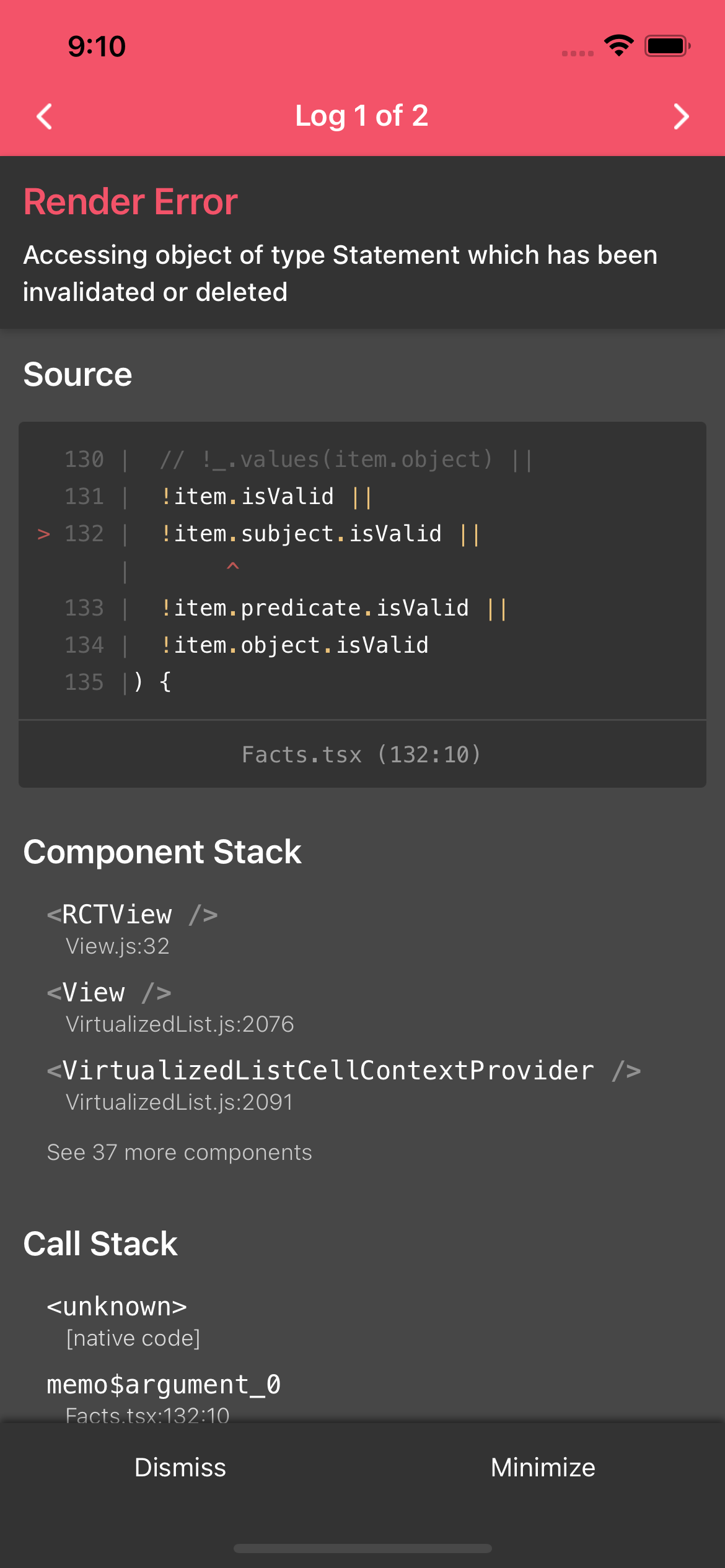 isValid(): boolean throws error instead of boolean for invalidated or deleted objects · Issue ...