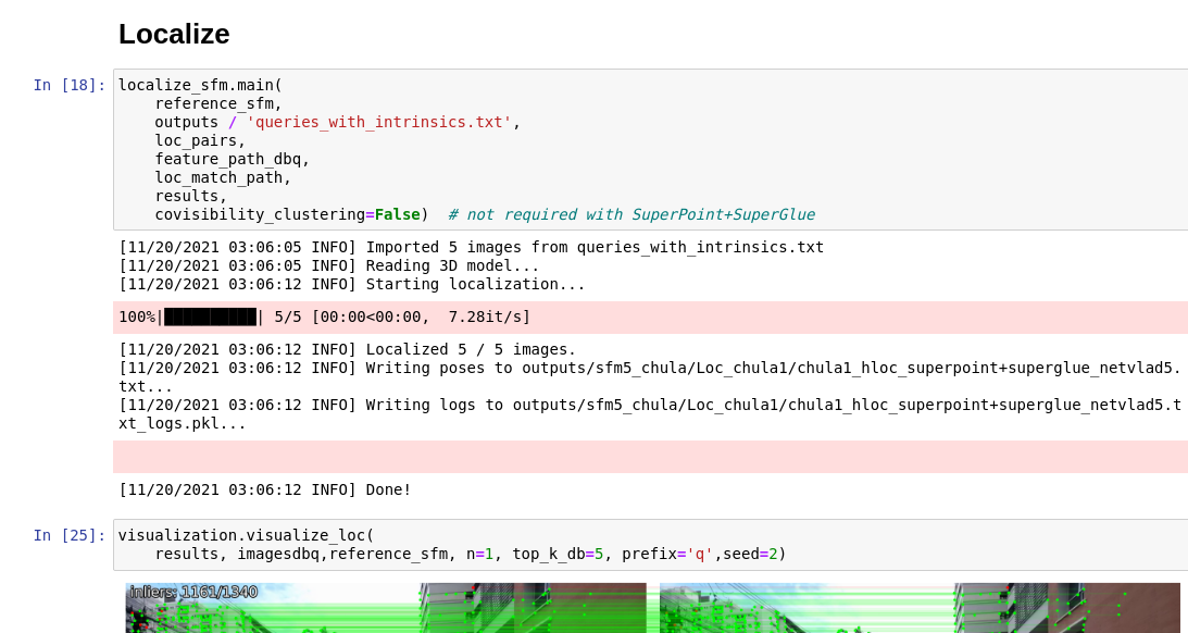 What Is Happened · Issue 124 · Cvg Hierarchical Localization · Github