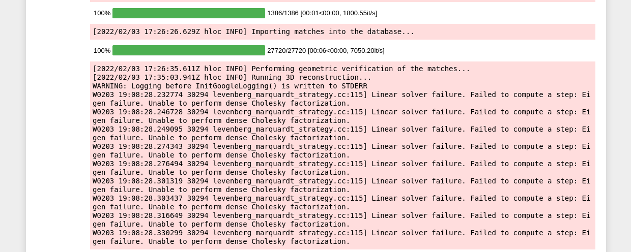 3D Reconstruction shown a result like this · Issue #155 · cvg/Hierarchical-Localization · GitHub