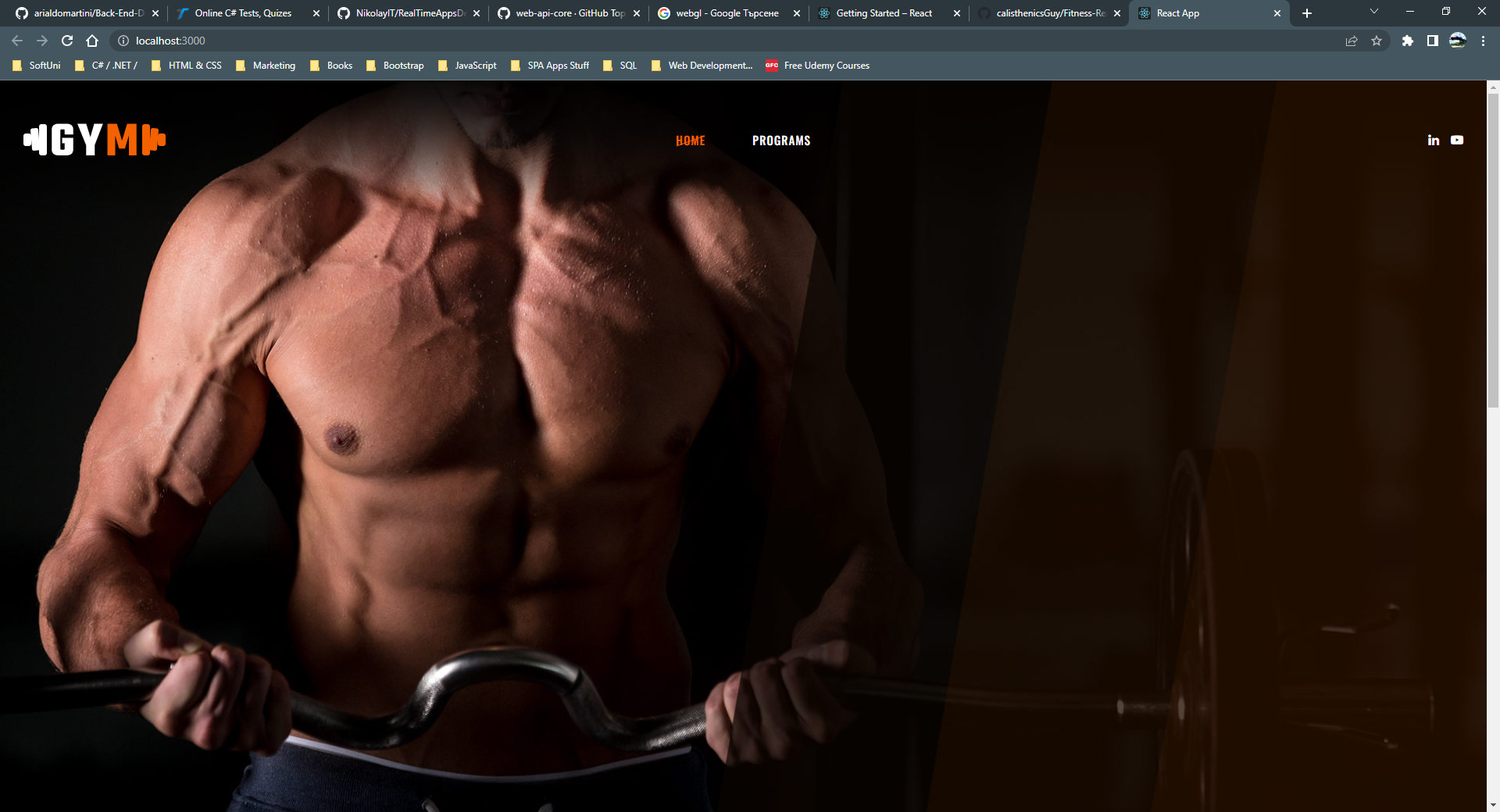 GitHub - radeveth/Fitness-React-App