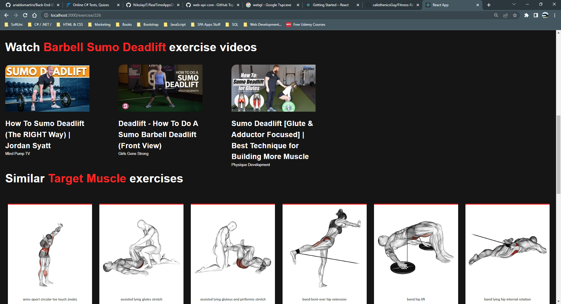 GitHub - radeveth/Fitness-React-App