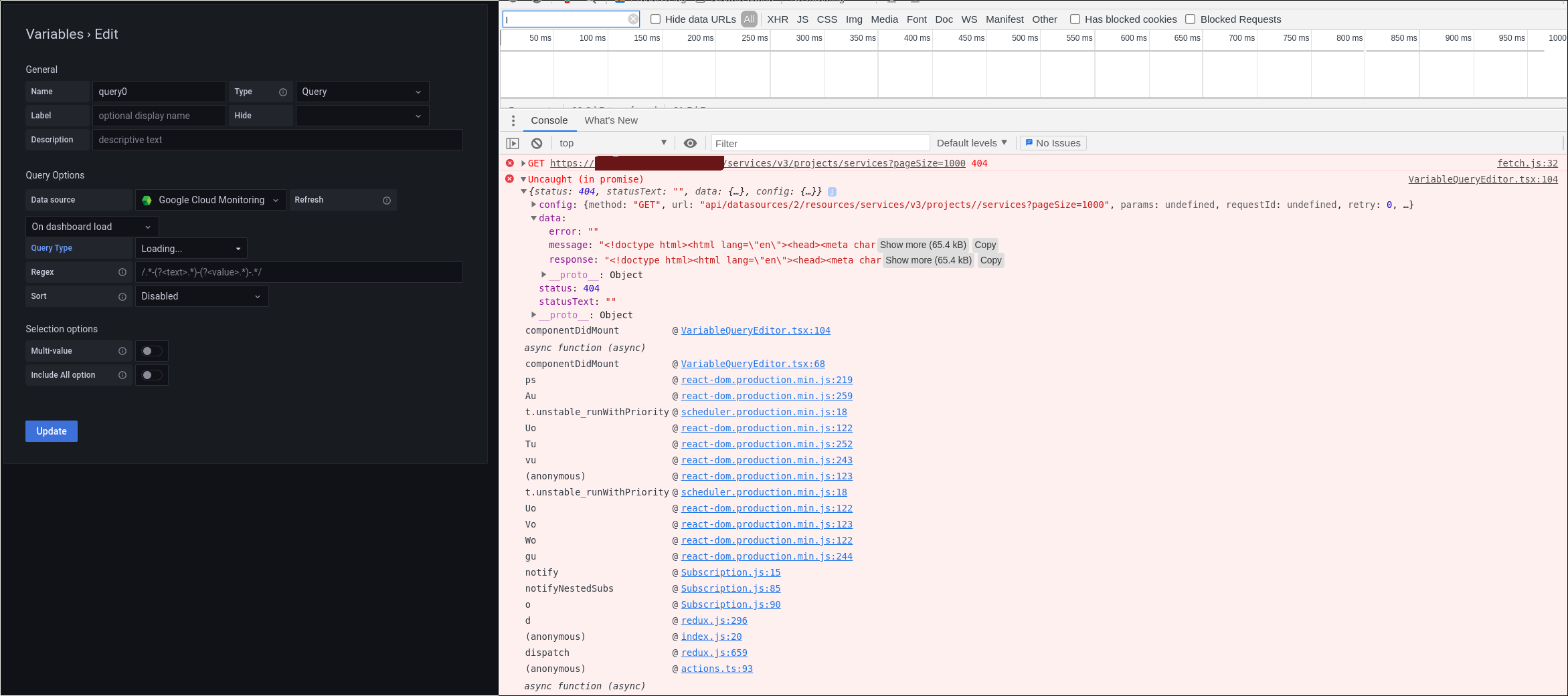 Google Cloud Monitoring: Error when creating the first template ...